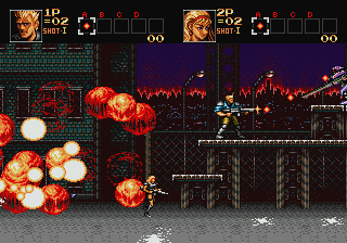 Игры Sega Mega Drive / Genesis > Contra: Hard Corps :: Emu-Land.net